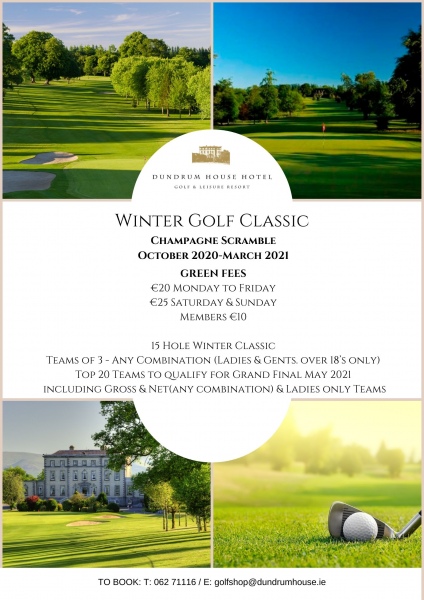 Golf Events Tipperary | Golf Events in Dundrum | Dundrum House Hotel